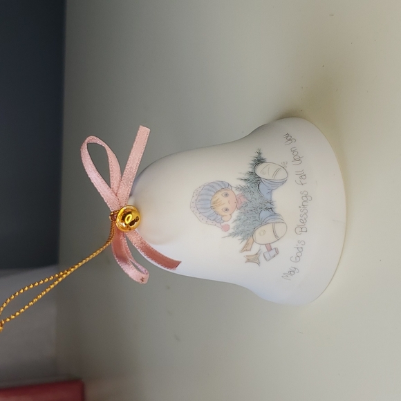 Precious Moments | Holiday | Vintage Enesco Precious Moments Bell 989 ...